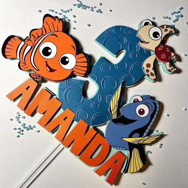 Nemo Cake Topper - Etsy