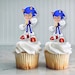 Vet/vet Assistant Custom Face Cupcake Toppers, Veterinarian Cupcake ...