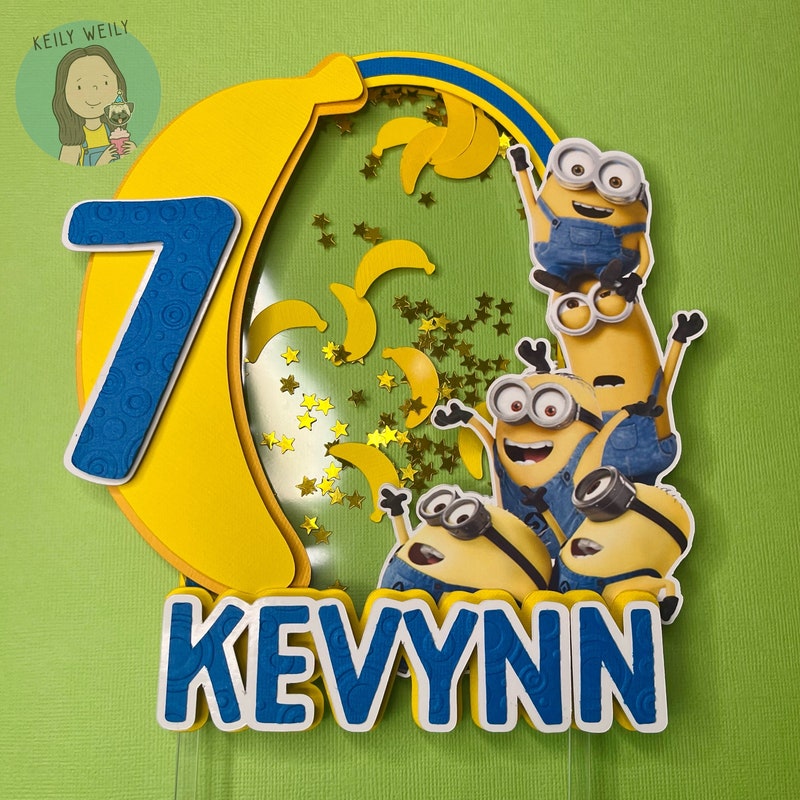 Minion Cake Topper - Etsy