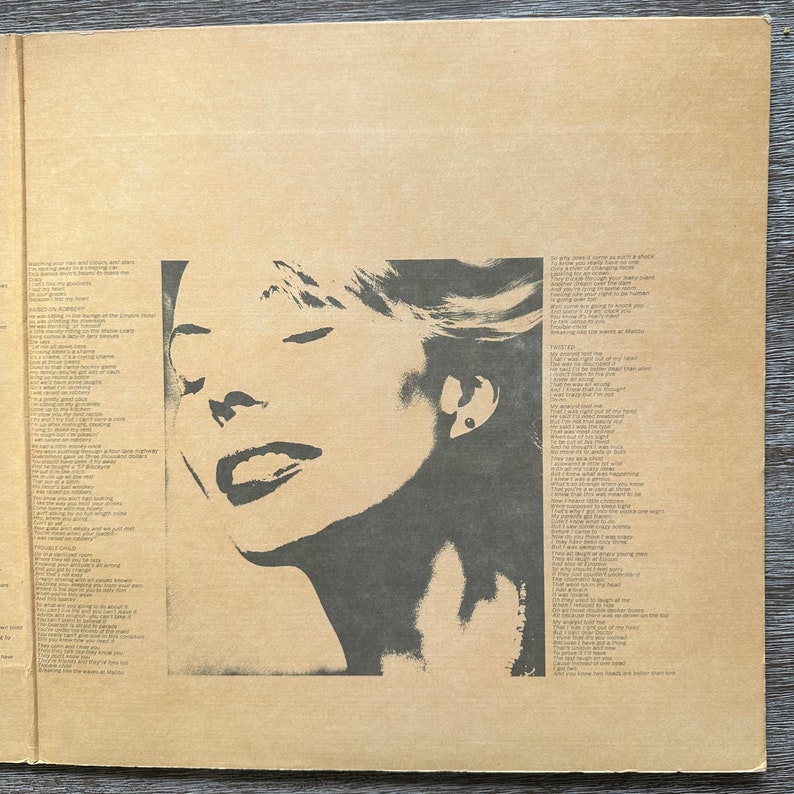 Joni Mitchell Court And Spark Classic Vinyl Lp Free Shipping Etsy
