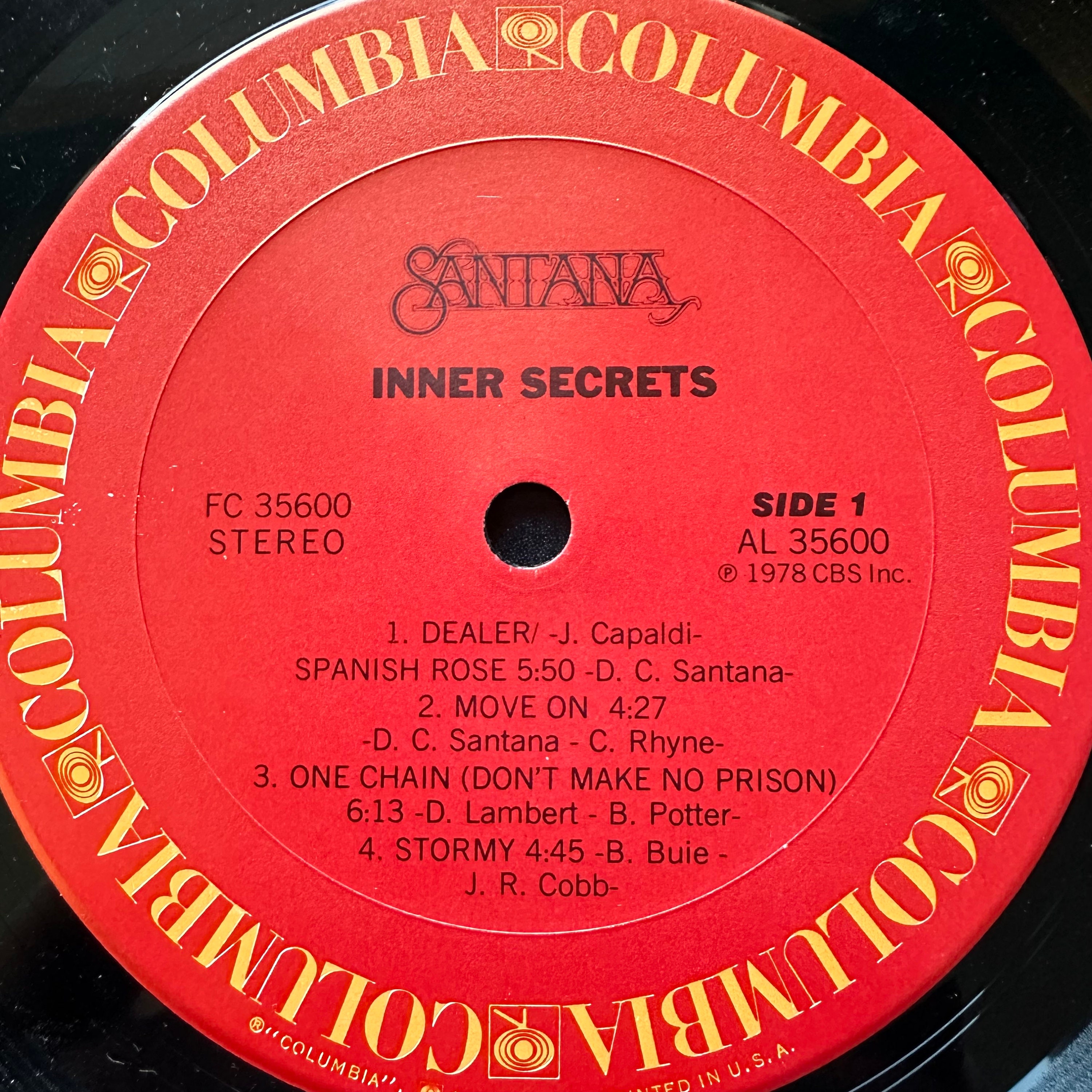 Santana /inner Secrets. Vintage 1978 Vinyl LP. FREE SHIPPING - Etsy
