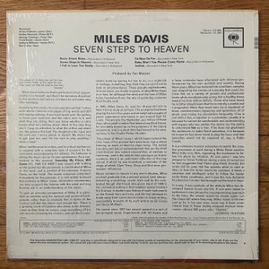 Miles Davis / Seven Steps to Heaven. Vintage Jazz Vinyl LP. FREE SHIPPING! - Etsy