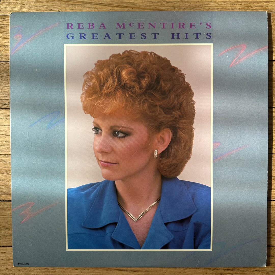 Reba Mcentires Greatest Hits Vintage 1987 Vinyl Lp Free Shipping Etsy
