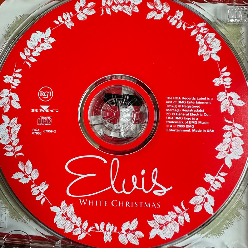 Elvis Presley - White Christmas. Classic Christmas CD. FREE SHIPPING ...