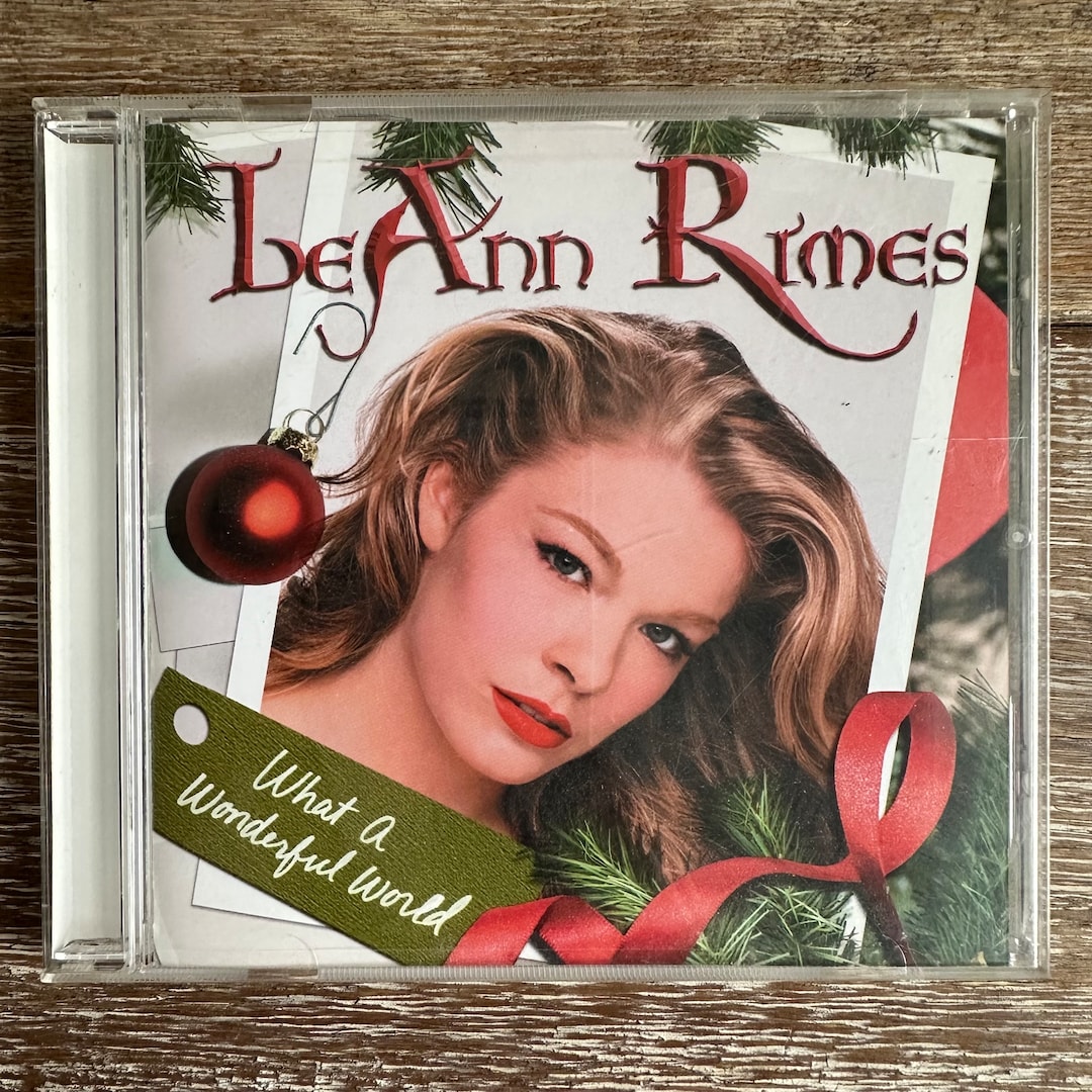 Leann Rimes / What a Wonderful World. 2004 Christmas CD - Etsy
