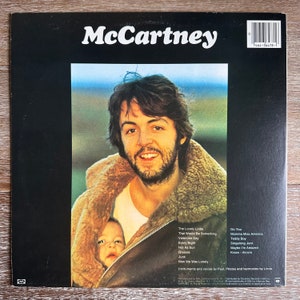 Paul Mccartney/mccartney. 1970 Solo Debut Vinyl LP W/ “maybe I’m Amazed ...