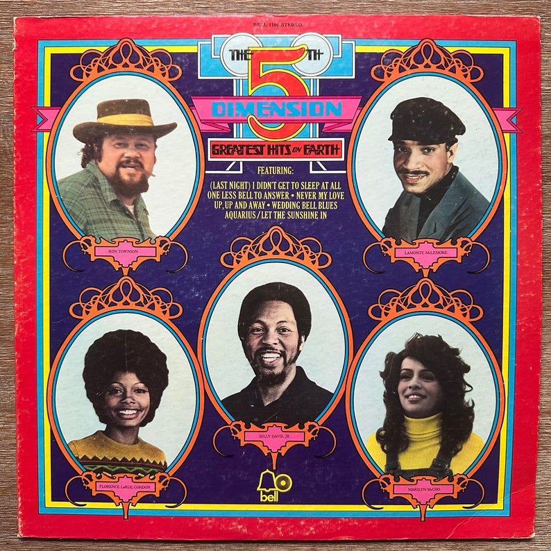 The 5th Dimension / Greatest Hits on Earth. Vintage Vinyl LP. FREE ...