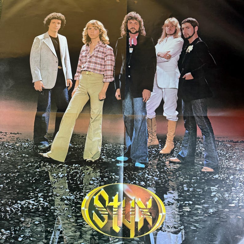 Styx / the Grand Illusion. Classic 1977 Vinyl LP W/ “come Sail Away ...