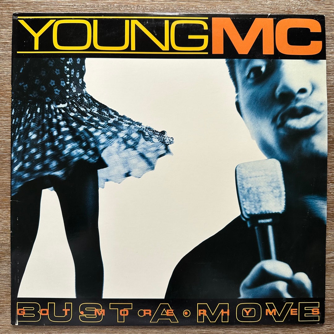 Young MC / Bust a Move. Vintage Vinyl 12. FREE SHIPPING - Etsy