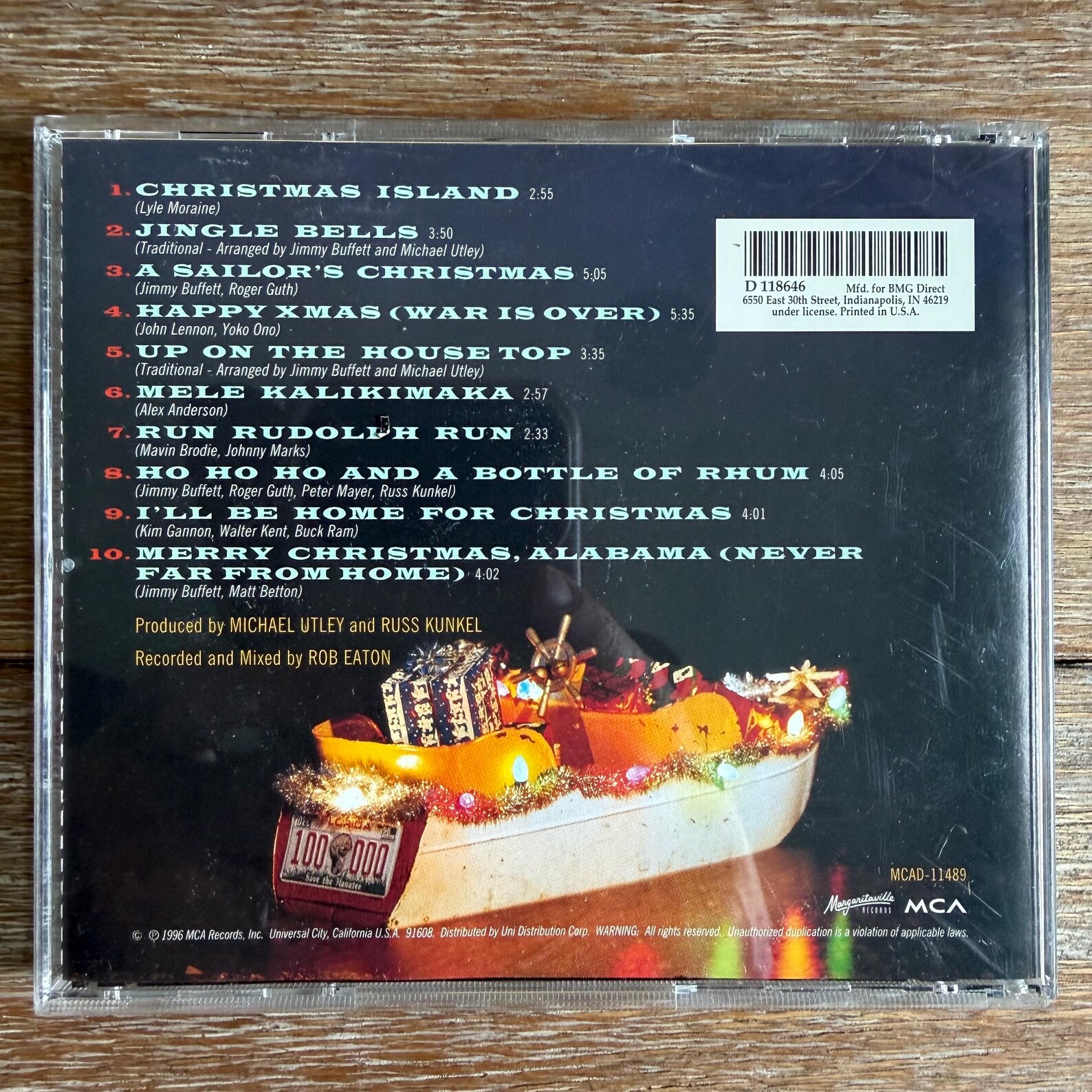 Jimmy Buffett / Christmas Island. Classic Holiday CD. FREE SHIPPING. - Etsy