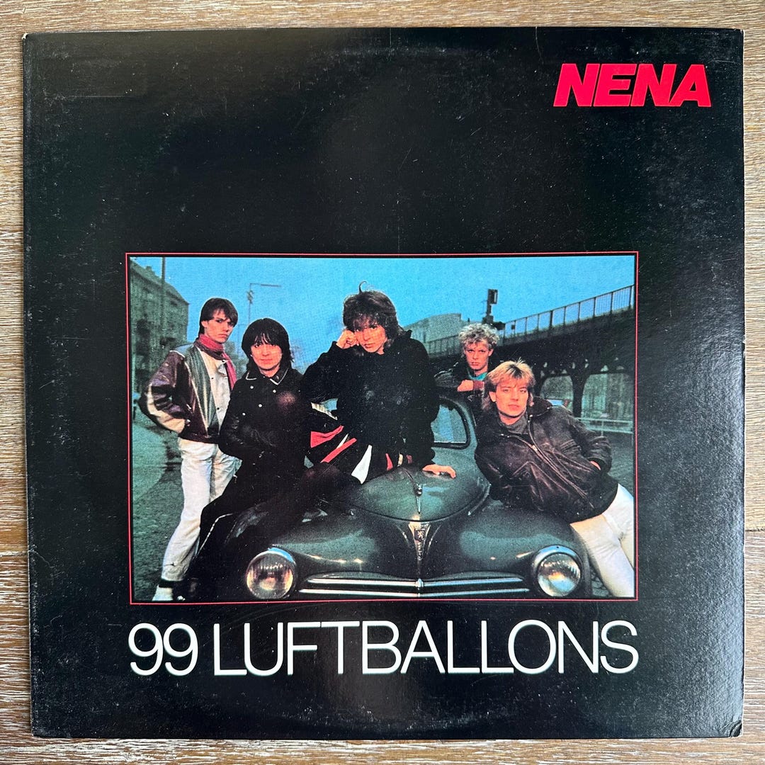 Nena / 99 Luftballons. Classic 80s Vinyl LP. FREE SHIPPING - Etsy