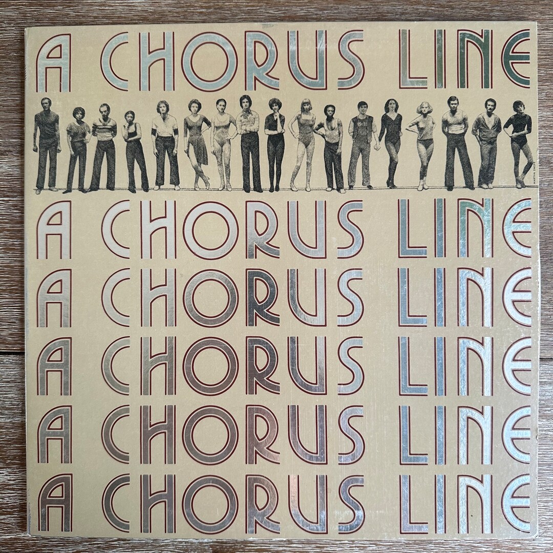 A Chorus Line Original Cast Recording. Vintage 1975 Vinyl LP. Free ...