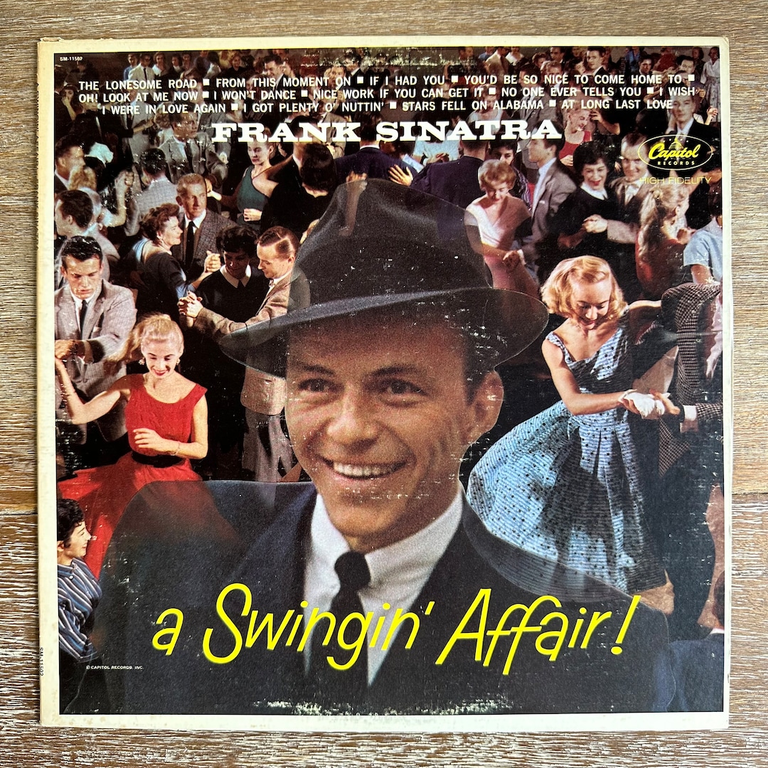 Frank Sinatra / A Swingin’ Affair. Vintage Vinyl LP - Etsy