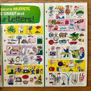 The Muppet Alphabet Album Starring Jim Henson’s Muppets From Sesame ...