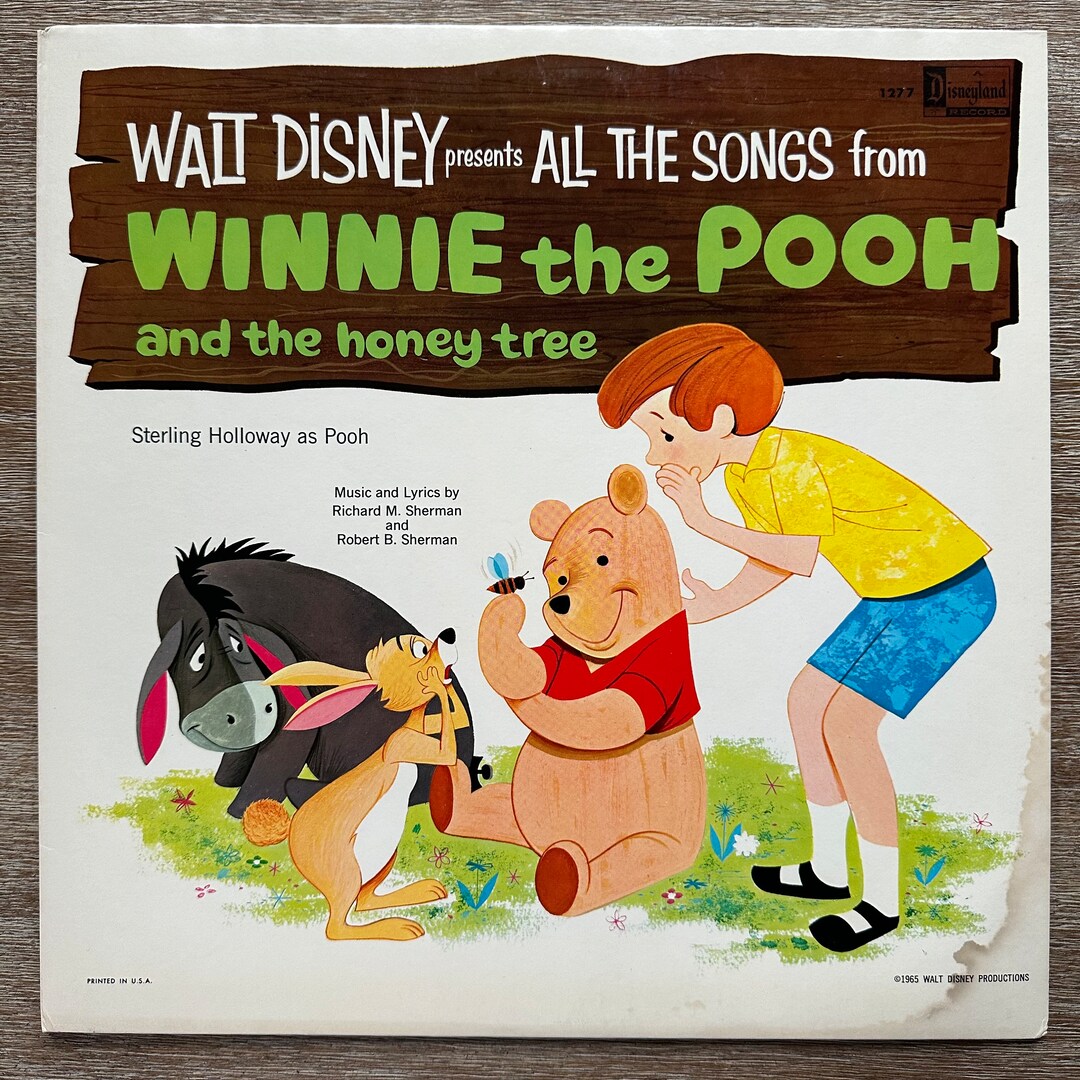 Walt Disney Presents All the Songs From Winnie the Pooh and the Honey ...