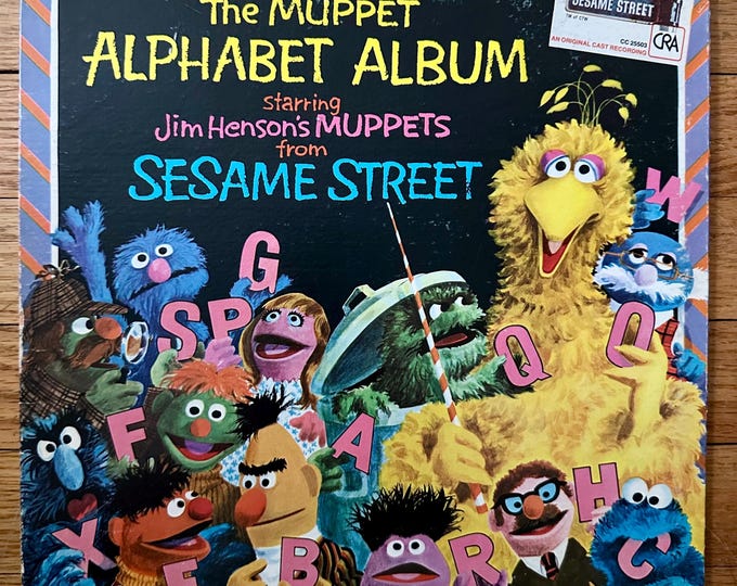 The Muppet Alphabet Album Starring Jim Henson’s Muppets From Sesame ...
