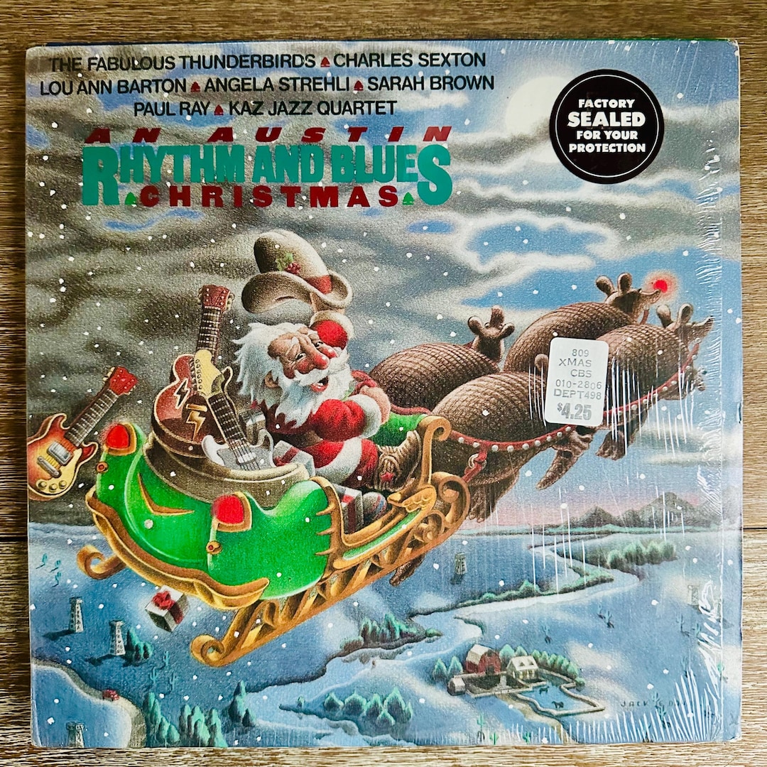 An Austin Rhythm and Blues Christmas. Vintage Vinyl LP. - Etsy