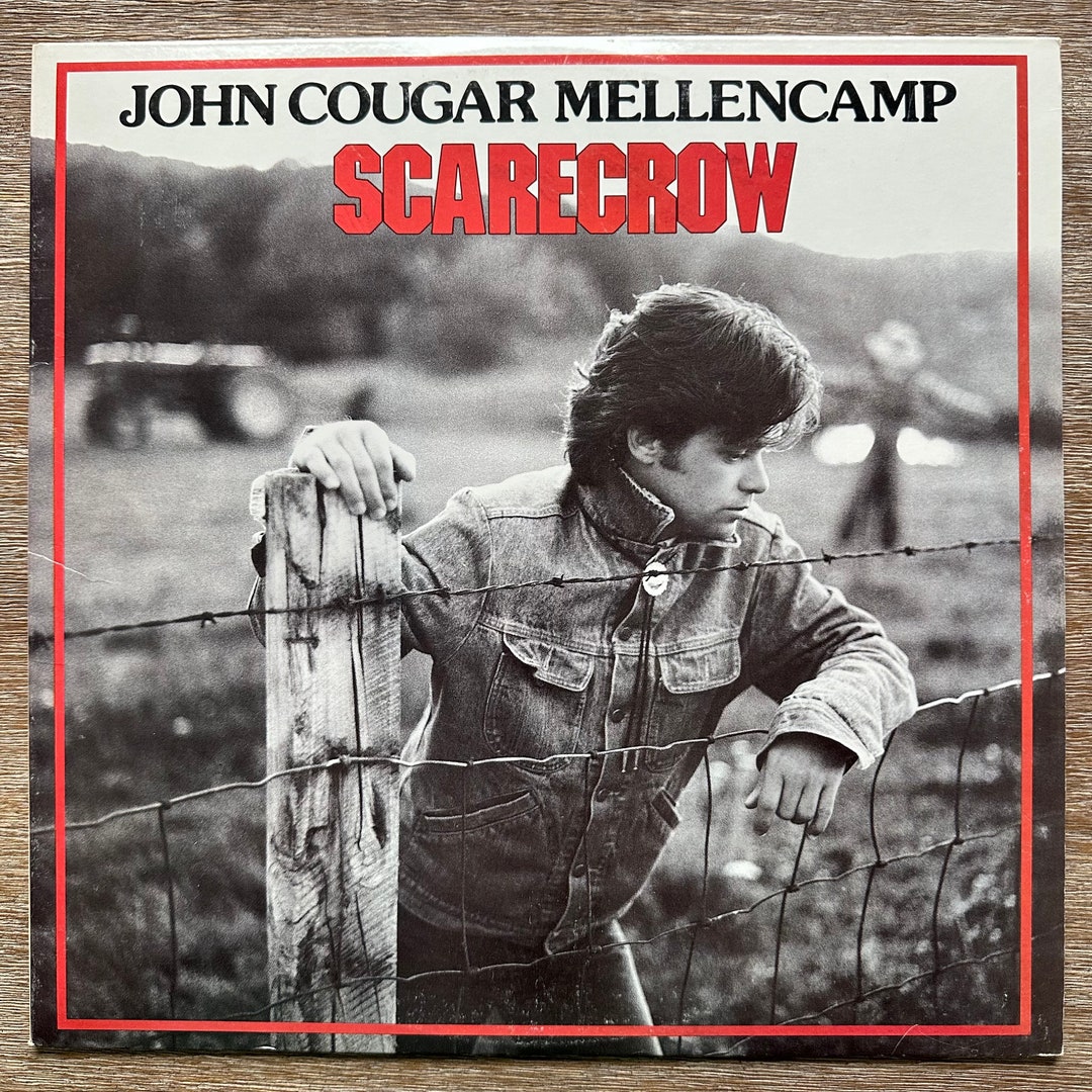 John Cougar Mellencamp / Scarecrow. Vintage 1985 Vinyl LP. FREE ...