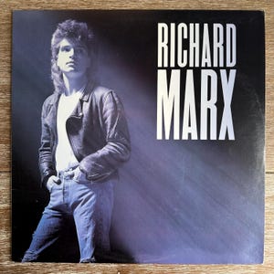 Richard Marx. Classic 1987 Vinyl Album. FREE SHIPPING! - Etsy