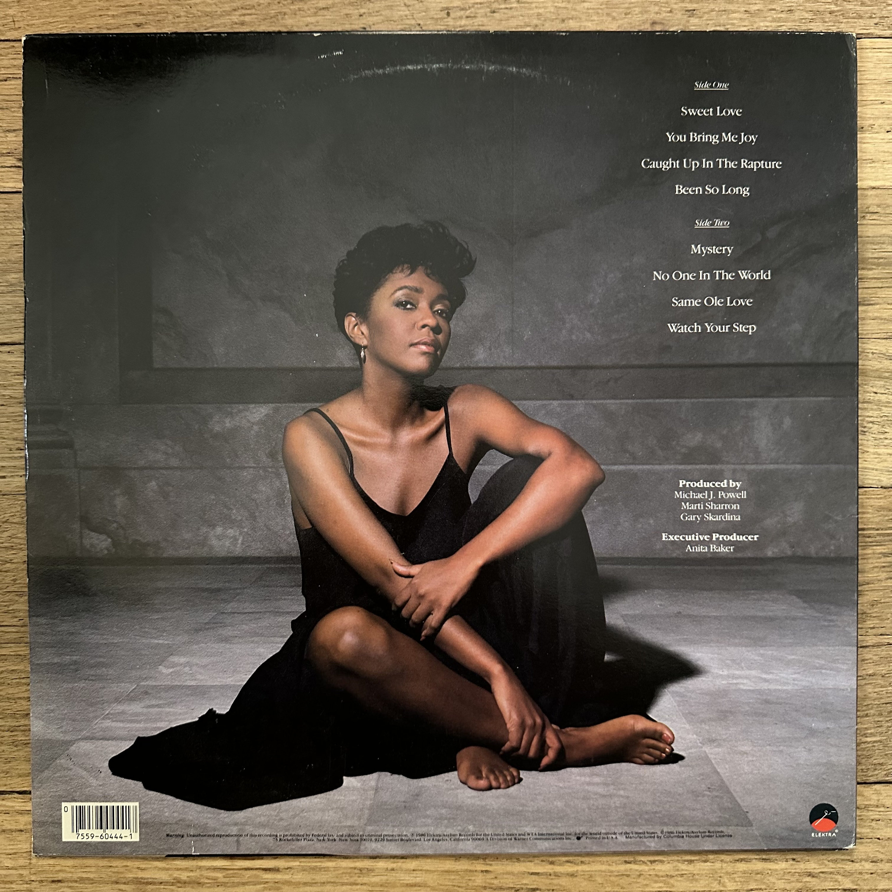 Anita Baker / Rapture. Vintage 1986 Vinyl LP. FREE SHIPPING - Etsy