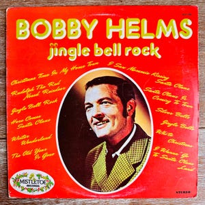 Bobby Helms / Jingle Bell Rock. Vintage Vinyl LP. FREE SHIPPING! - Etsy