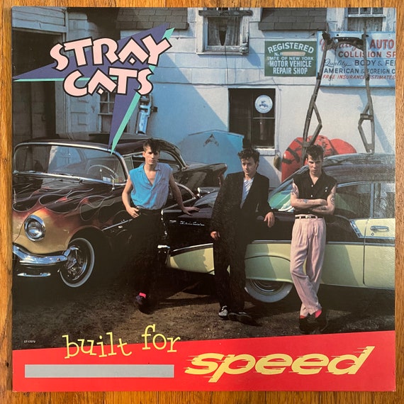 Stray Cats / Built for Speed. Classic Vinyl LP. FREE SHIPPING | Etsy