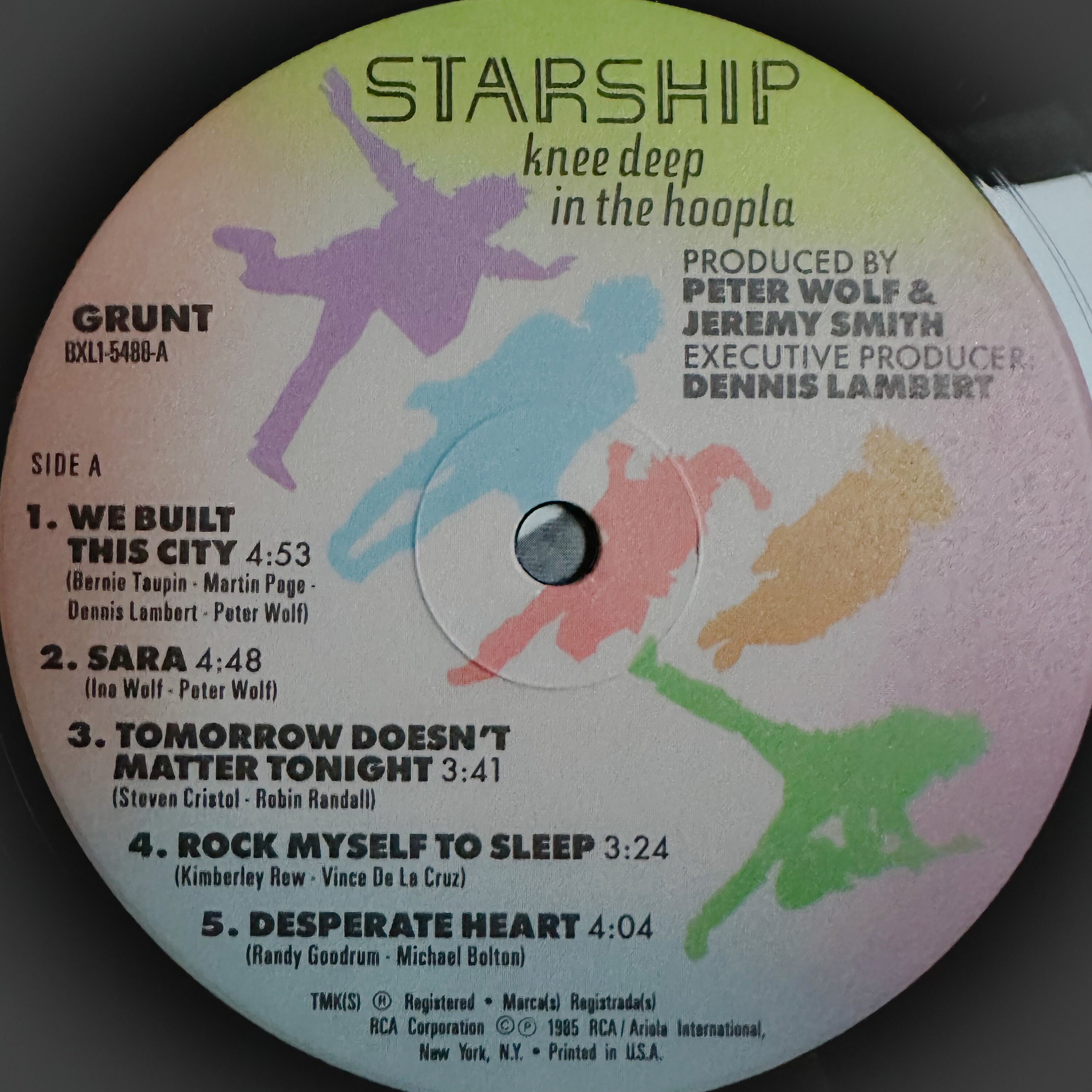 Starship / Knee Deep in the Hoopla. Classic Vinyl LP. FREE - Etsy