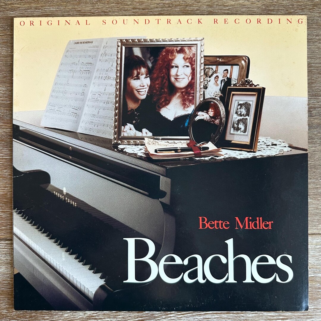 Bette Midler- Beaches Original Soundtrack Recording. Classic 1988 Vinyl ...