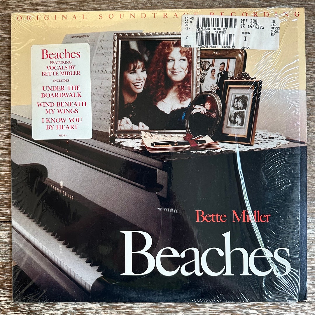 Bette Midler / Beaches Original Soundtrack Recordings. Vintage Vinyl LP ...