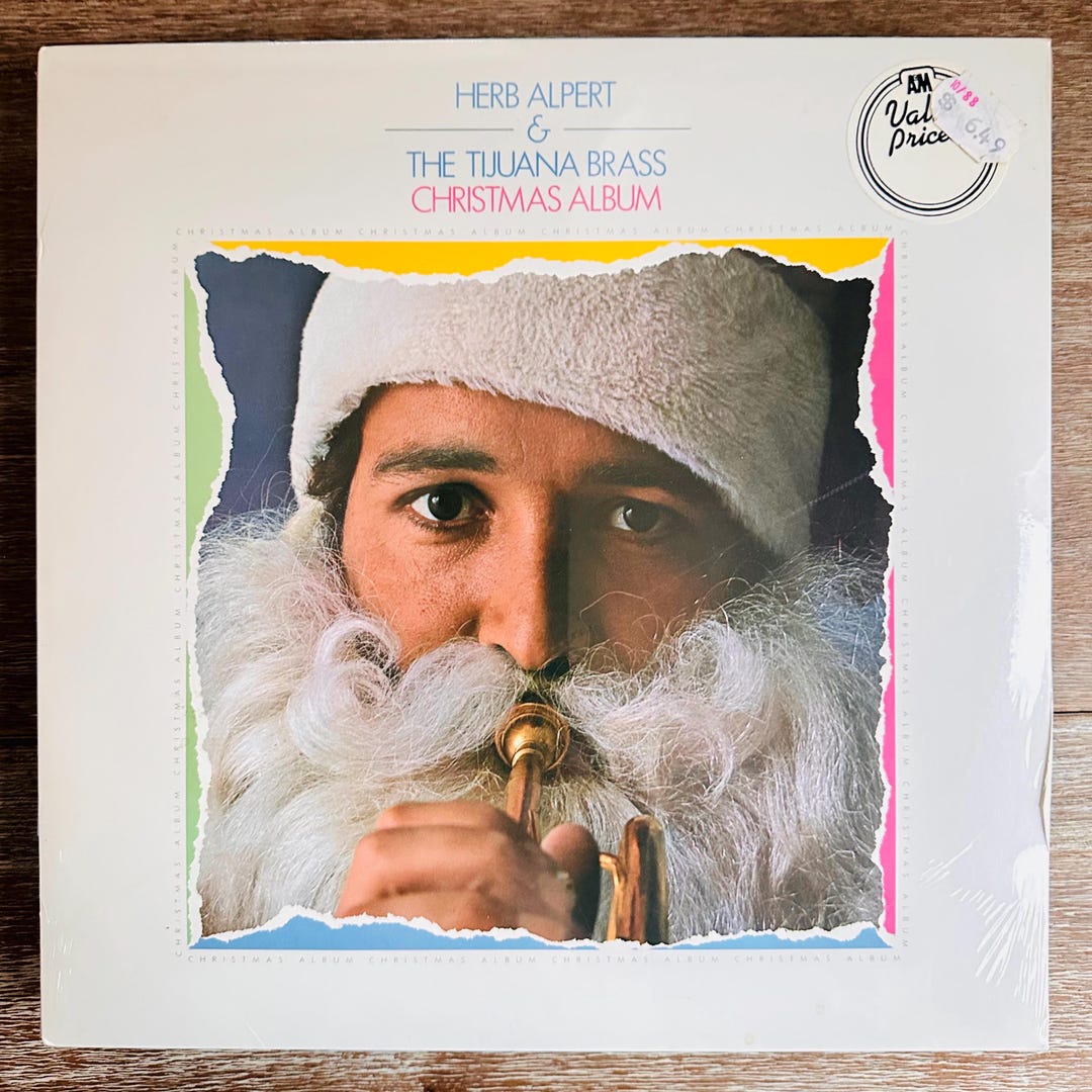 Herb Alpert & the Tijuana Brass Christmas Album. Sealed Vintage Vinyl ...