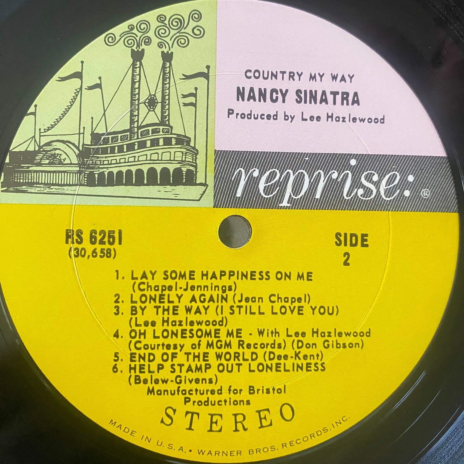 Nancy Sinatra / Country My Way. Classic 1967 Vinyl LP. FREE SHIPPING ...