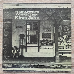 Elton John / Tumbleweed Connection. Classic Vinyl LP. FREE SHIPPING! - Etsy