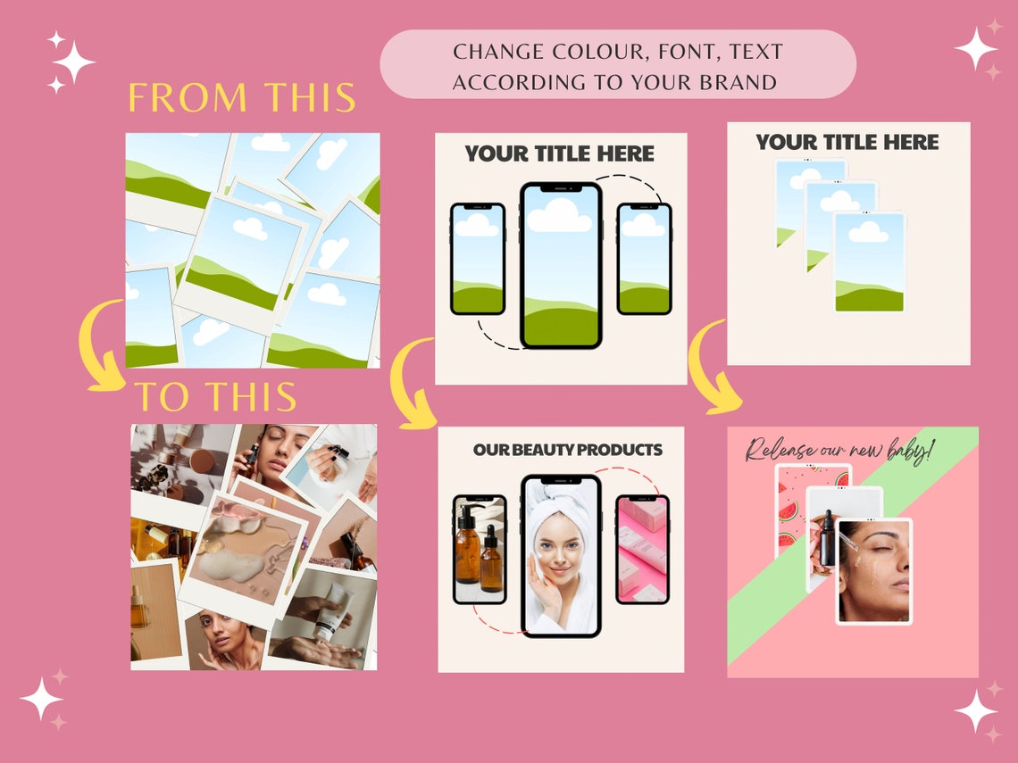Mock up Canva Template for Coaches, Digital Product Mock Up, Canva ...