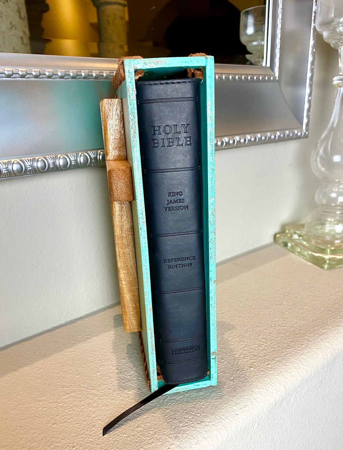 Antique Bible Box Vintage Bible Box Anniversary Gift Unique - Etsy