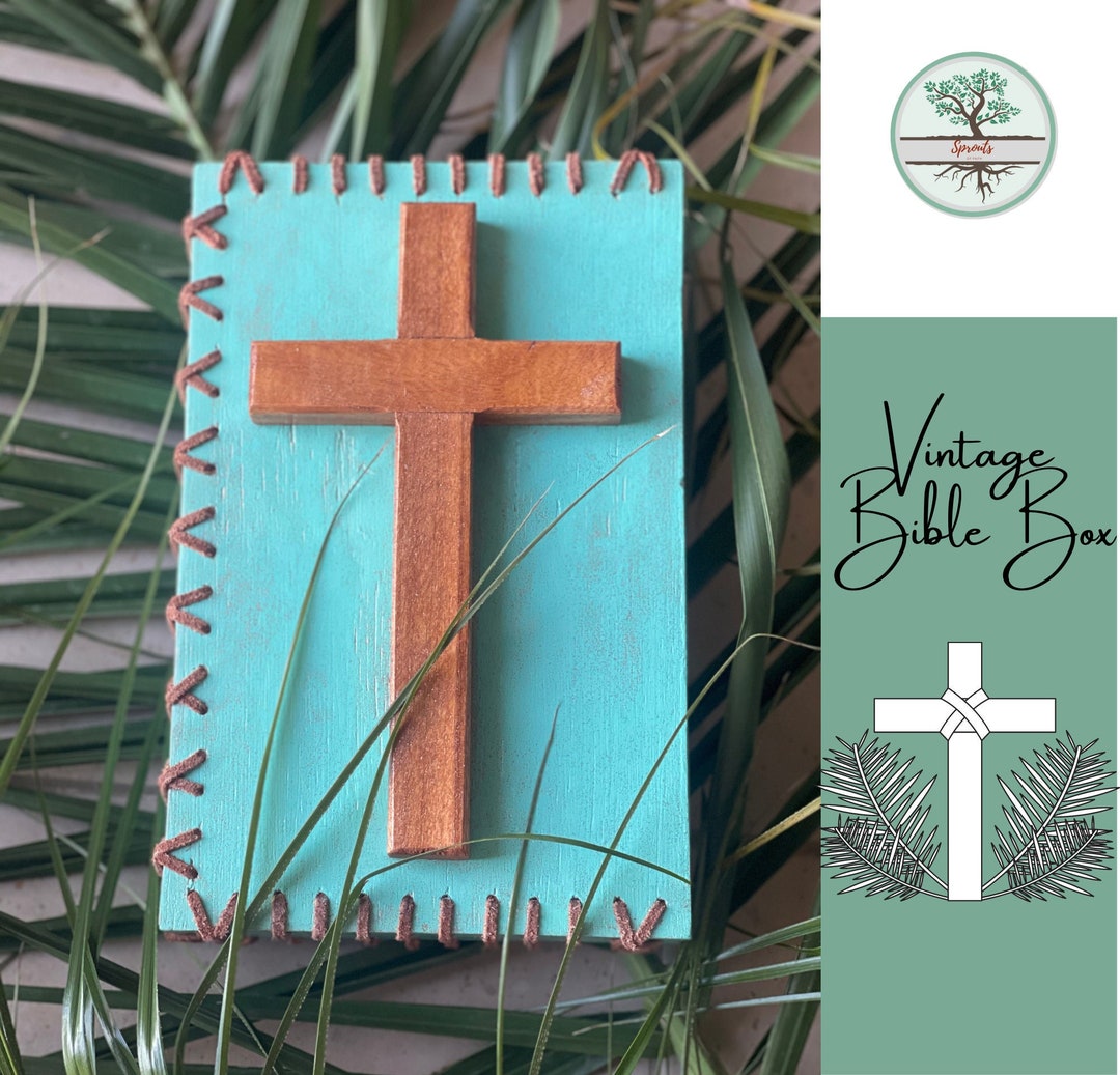 Antique Bible Box, Vintage Bible Box, Anniversary Gift, Unique Gifts ...