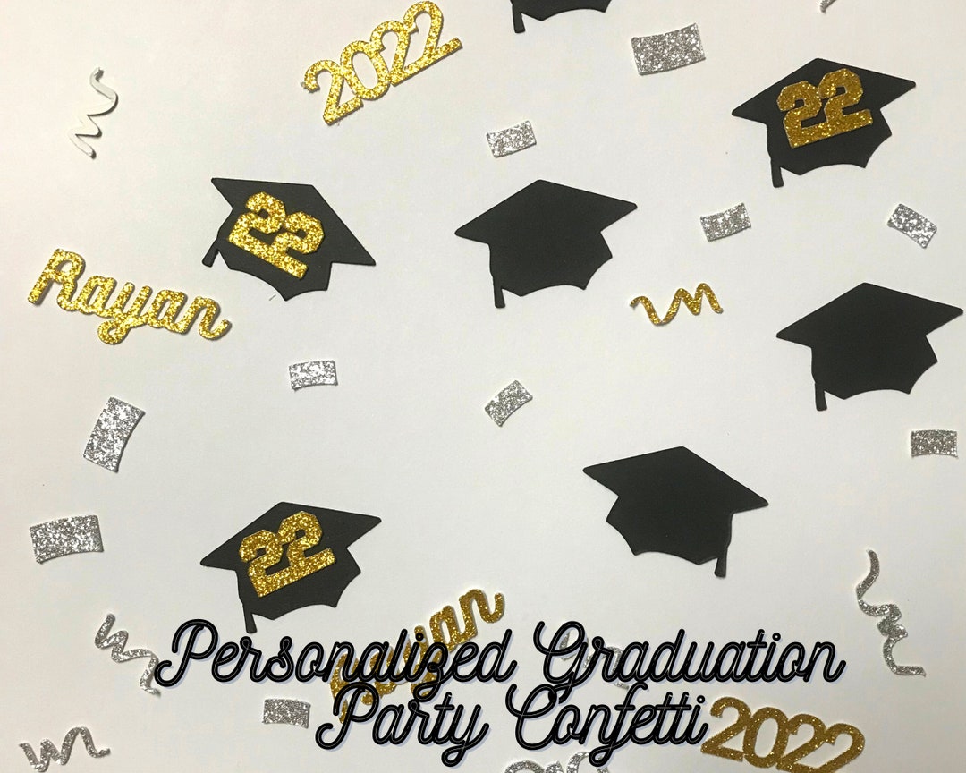 Personalized Graduation Confetti, Custom Confetti, Personalized ...