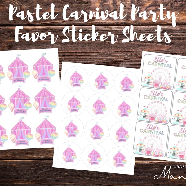 Pastel Carnival - Etsy