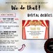 EDITABLE Carnival THANK YOU Card. Carnival Birthday Invitation ...