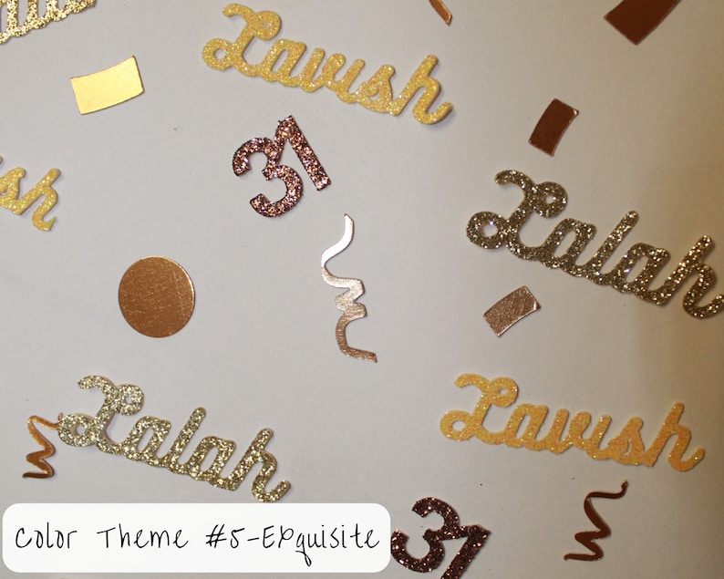 Personalized Birthday Confetti Custom Confetti Personalized | Etsy