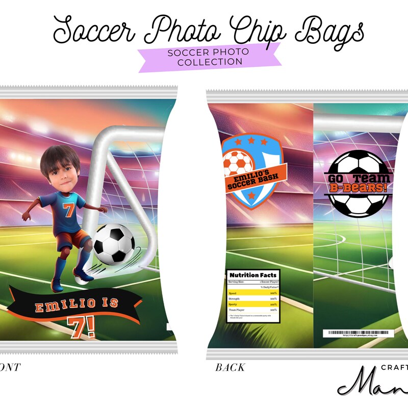 Custom Chip Bags - Etsy