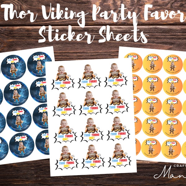 Thor Stickers - Etsy