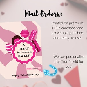 Kids Valentine Lollipop Holder - Sweet Treats Valentine Cards ...