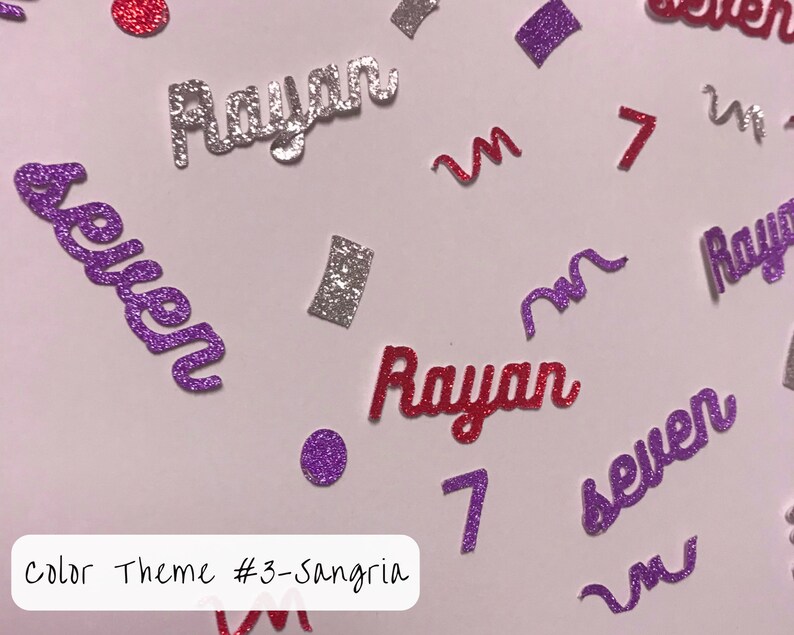 Personalized Birthday Confetti Custom Confetti Personalized | Etsy