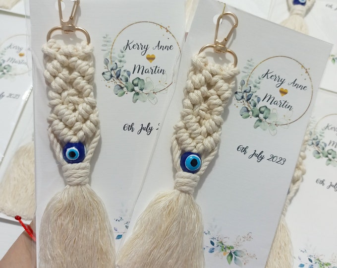 Macrame Fishtail Keychains - Etsy