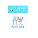 Posture Check Sticker | Funny Shrimp Sticker | Work From Home Sticker ...