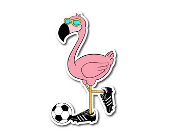 Flamingo Soccer - Etsy