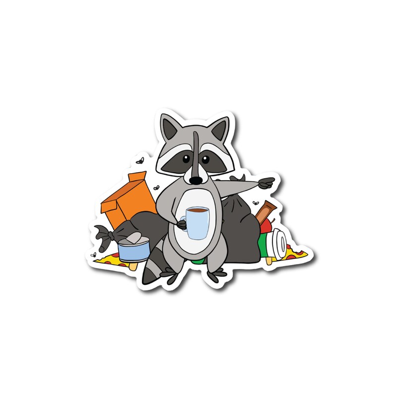 Trash Panda Stickers - Etsy