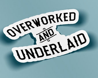 Underlaid Sticker - Etsy