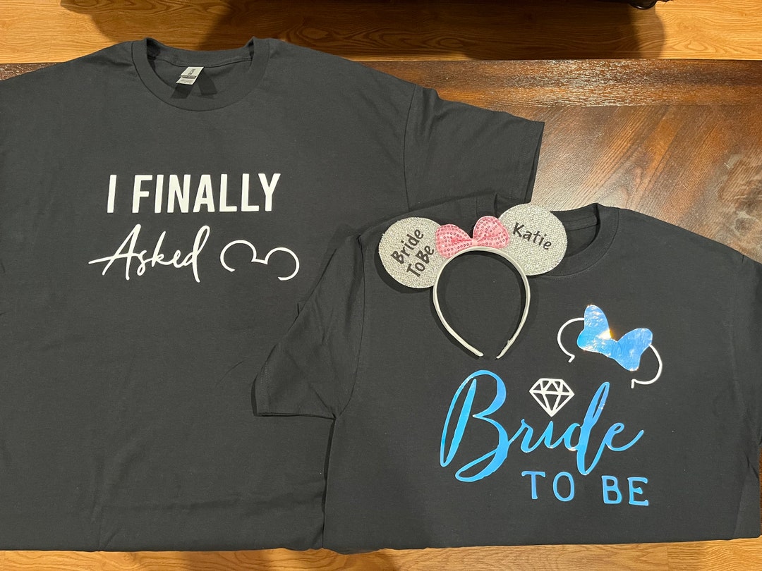 Disney Engagement Shirts | Engagement Shirts - Etsy
