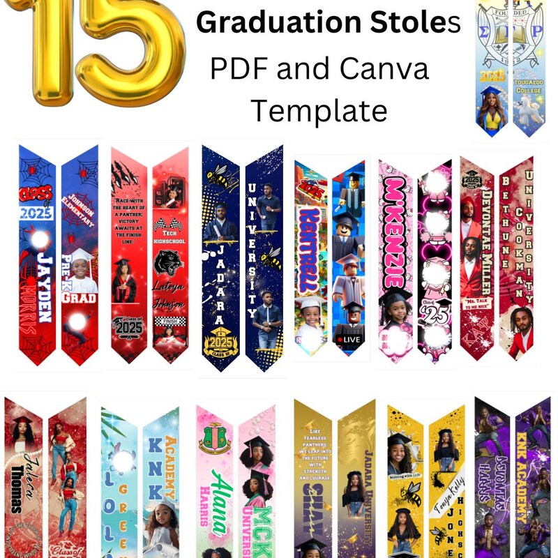 Sash Template - Etsy